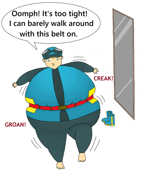 Loona's Utility Bloat | BodyInflation.org